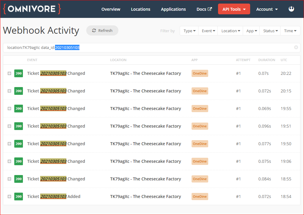 Webhooks – Omnivore API