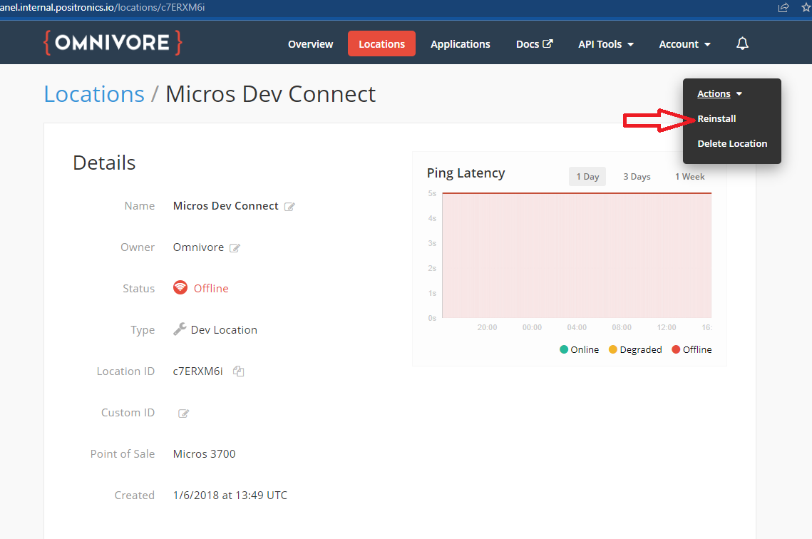 Omnivore Agent Re-Install Guide – Omnivore API
